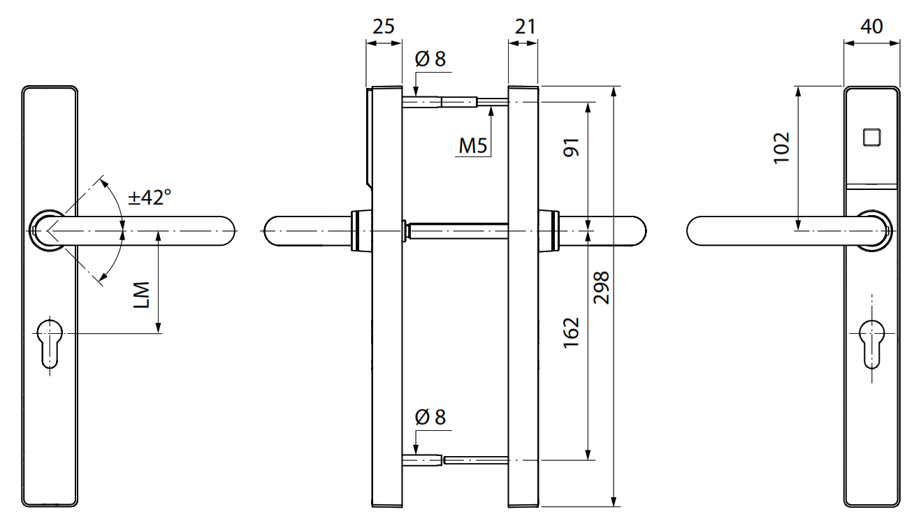dormakaba c-lever pro